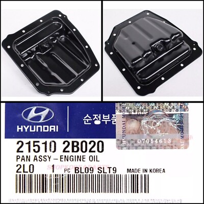 Hyundai Engine Oil Pan 21510-2B020 Brand New Genuine | eBay