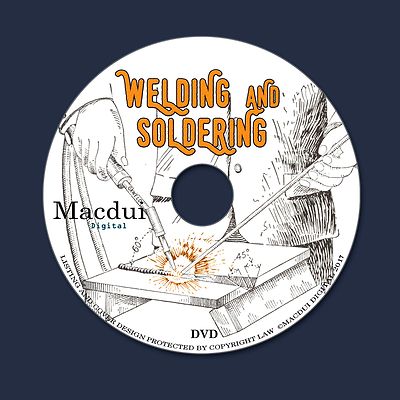 Welding & Soldering – Vintage Books Collection 47 PDF E-Books on 1 DVD ...