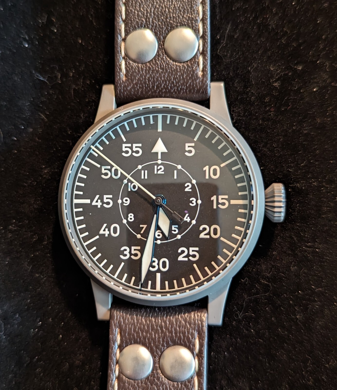 LACO Paderborn - Type B Dial Automatic Movement 42MM Flieger Watch | eBay