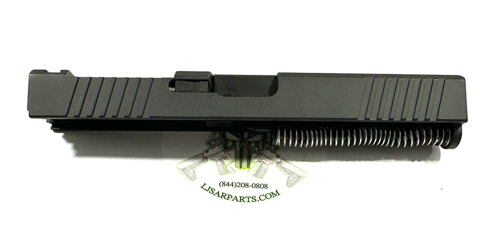 Glock 17 Gen3 RMR Cut,Complete G19 slide w/match barrel and UPK-BLACK w ...