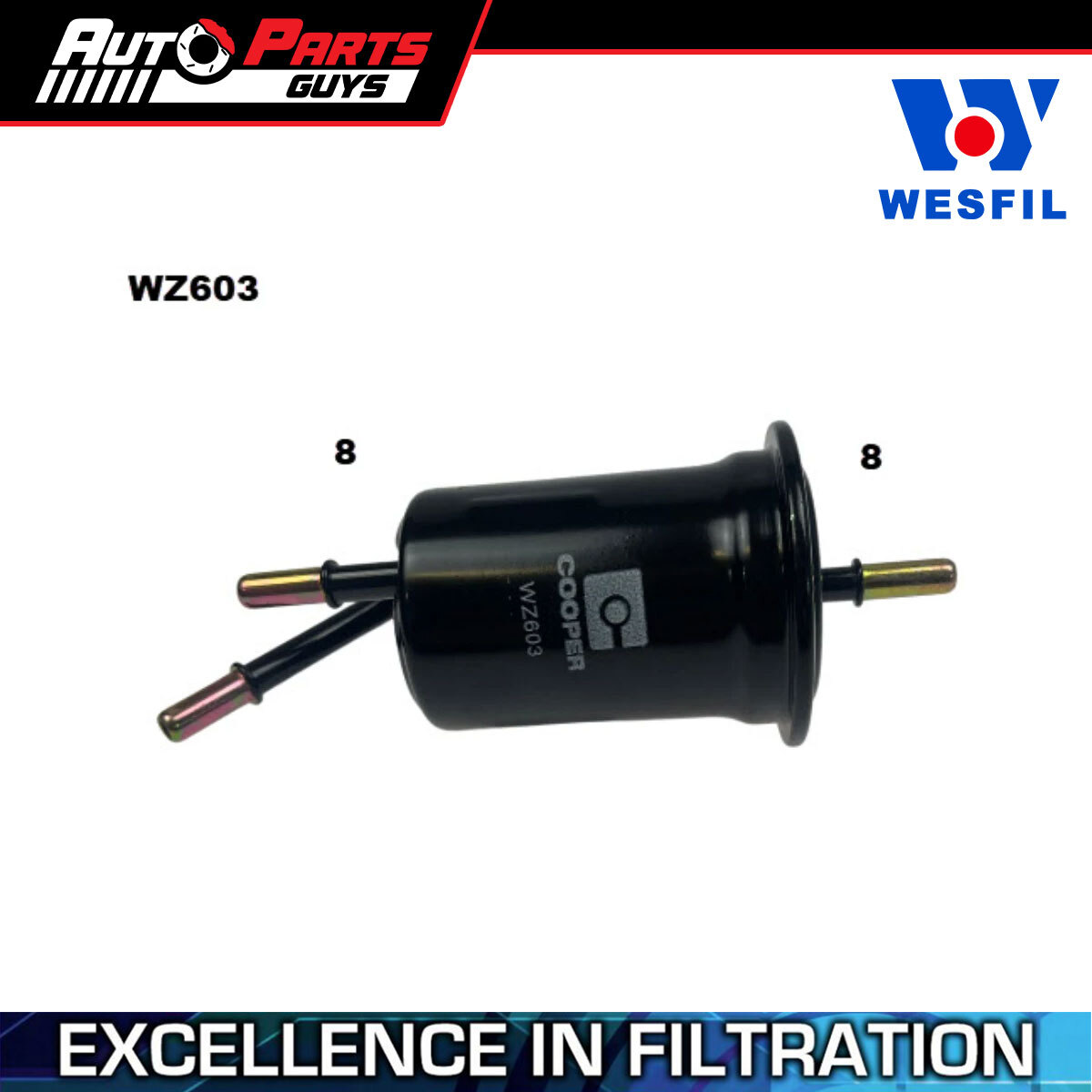 Wesfil Fuel Filter Z603 | eBay