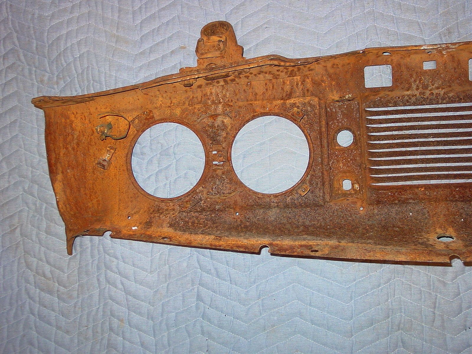 ANTIQUE 1939 Ford Deluxe Dash Dashboard Sedan Coupe Plus Glove Box Door ...
