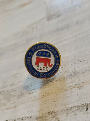2000 Republican National Committee Lapel Hat Pin Souvenir Collectible ...