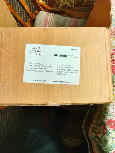 ATI RN Nursing Books *COMPLETE SET* ATI RN Student Box: 9 Books ...