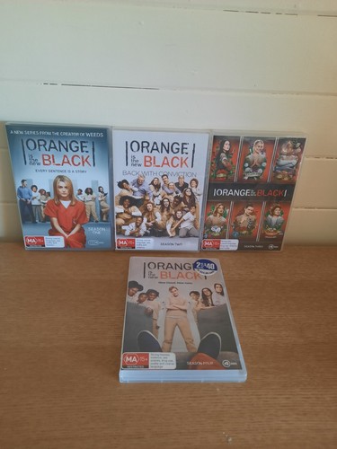 Orange Is The New Black Dvds Seasons 1234 | eBay