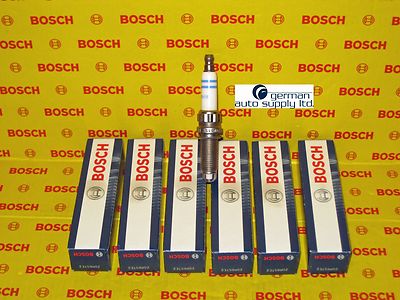 BMW 6 pcs. Spark Plug Set - BOSCH - 0242140507, ZGR6STE2 - NEW OEM ...