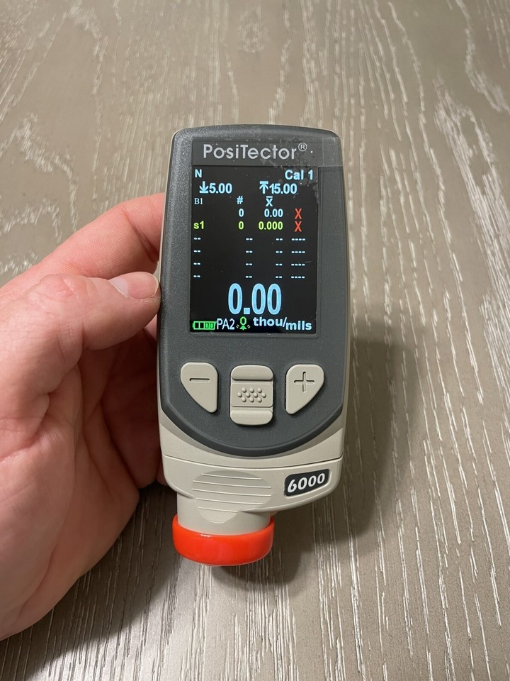 New DeFelsko FN Advanced PosiTector 6000 Coating Thickness Gauge All ...
