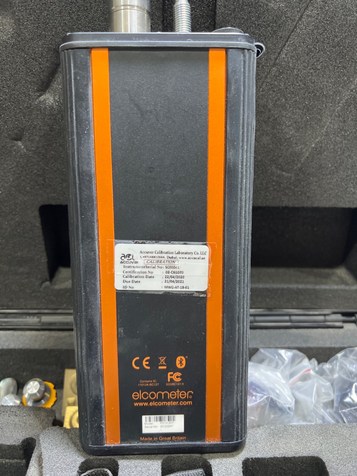 Elcometer F510-20T , elcometer 510 Model T Automatic Adhesion Tester | eBay