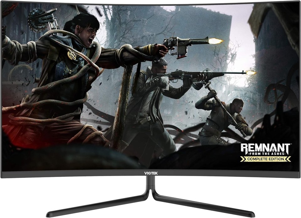 Viotek 32" Curved Gaming Monitor 144Hz 4ms 2560x1440p 3x HDMI, DP ...