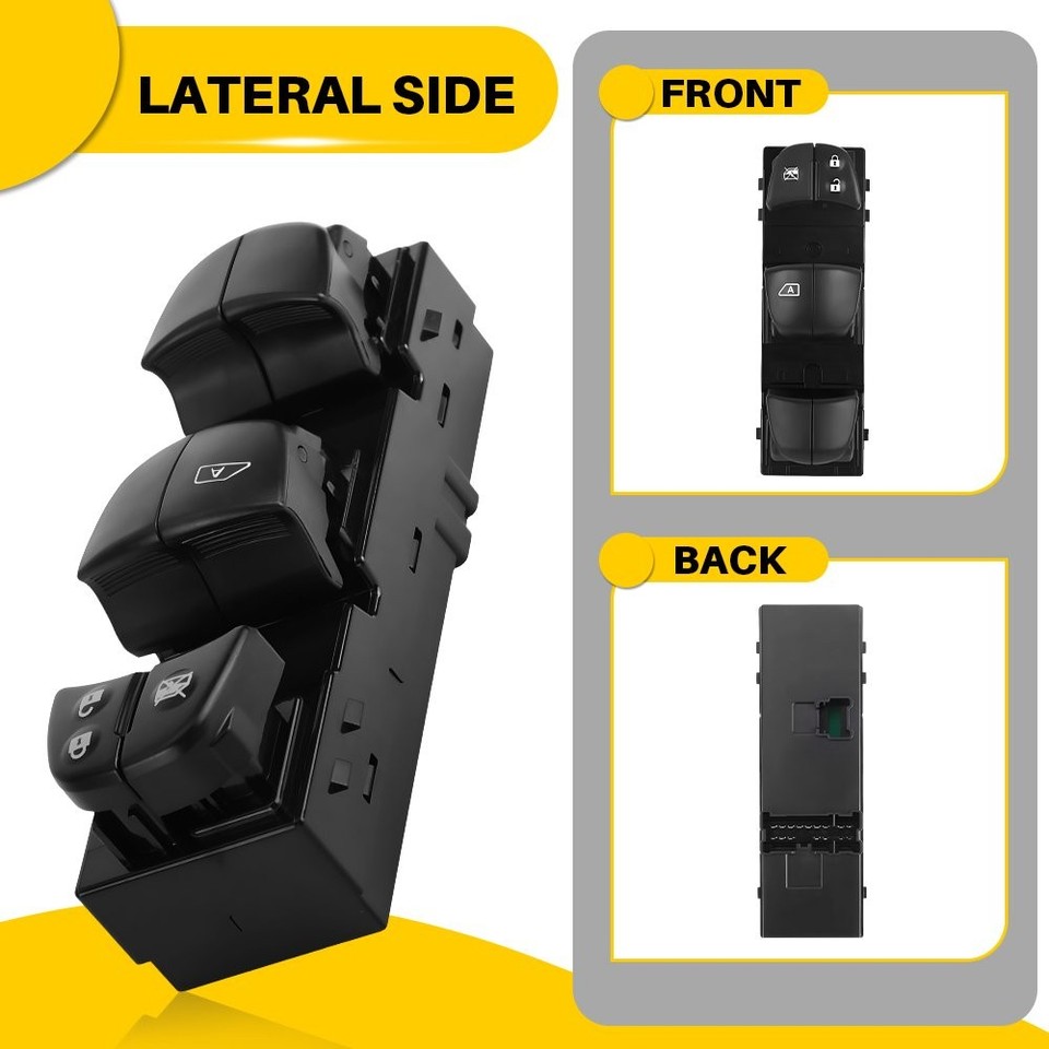 Power Window Switch for 2020-2023 Nissan Sentra Driver Front Left Black ...