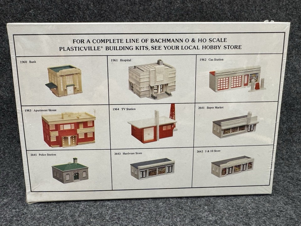SEALED Bachmann Saloon Ho Scale Kit Plastic Model Building 2912 ...