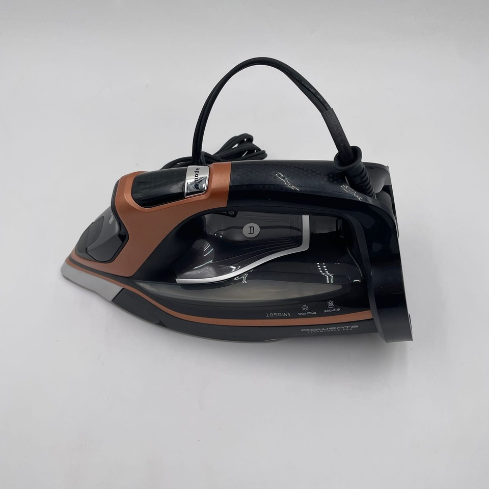 Rowenta Steam Force Pro Iron, 1850W 5 Presets Stainless Soleplate ...