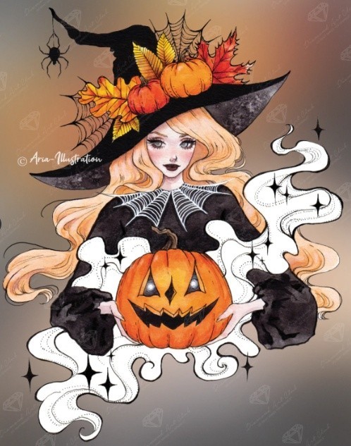 Diamond Art Club Season of the Witch Rita Konya limited edition | eBay