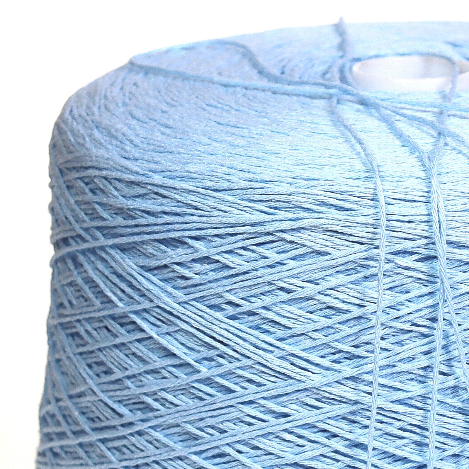 (16,90 €/1kg) Baumwolle Konen Stricken Wolle Garn Blau Lila Petrol ...