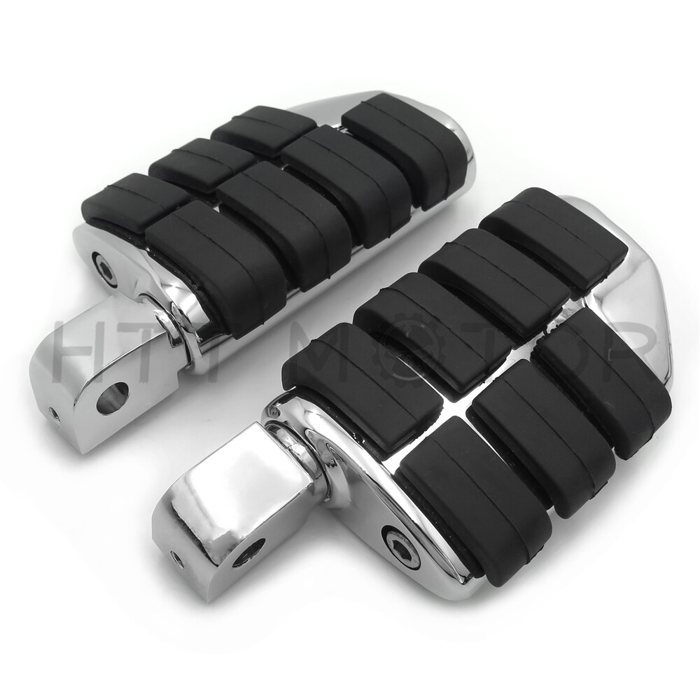 Chrome Dually Footpegs For Honda Rear '99-'02 Shadow 1100 Aero '96-'04 ...