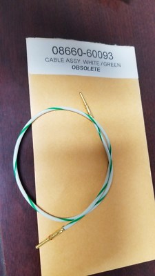 HP 08660-60093 Cable Assembly White/Green NEW! | eBay
