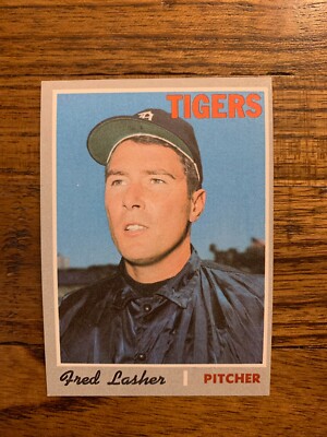 1970 TOPPS BASEBALL FRED LASHER #356 NRMT | eBay