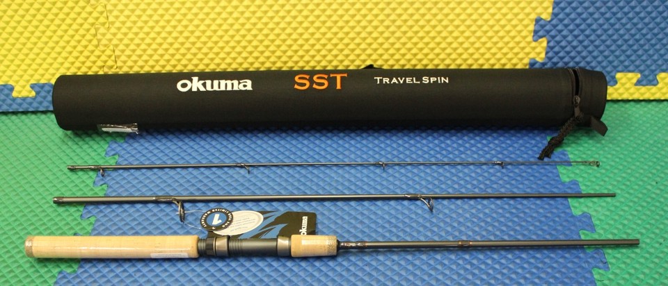 Okuma SST "A" Travel Spin Rod W/Hard Tube Case SST-S-663La | eBay