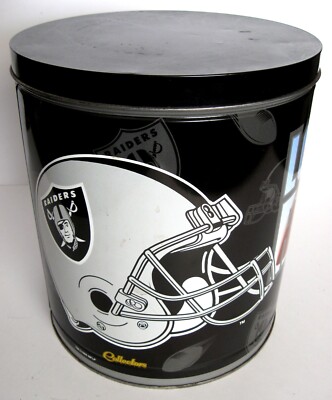 NFL RAIDERS LOS ANGELES RAIDERS POPCORN CAN | eBay