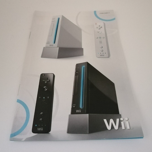 Nintendo Wii brochure promotionnelle / insert livret P-RVL-EUR-11 | eBay