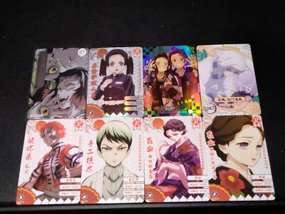Tamayo 8 Card Demon Slayer Kimetsu No Yaiba Anime Trading Card TCG CCG ...