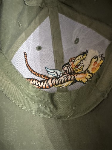 EAGLE CREST Shark Tooth FLYING TIGERS Air Force EMBROIDER Adjustable ...