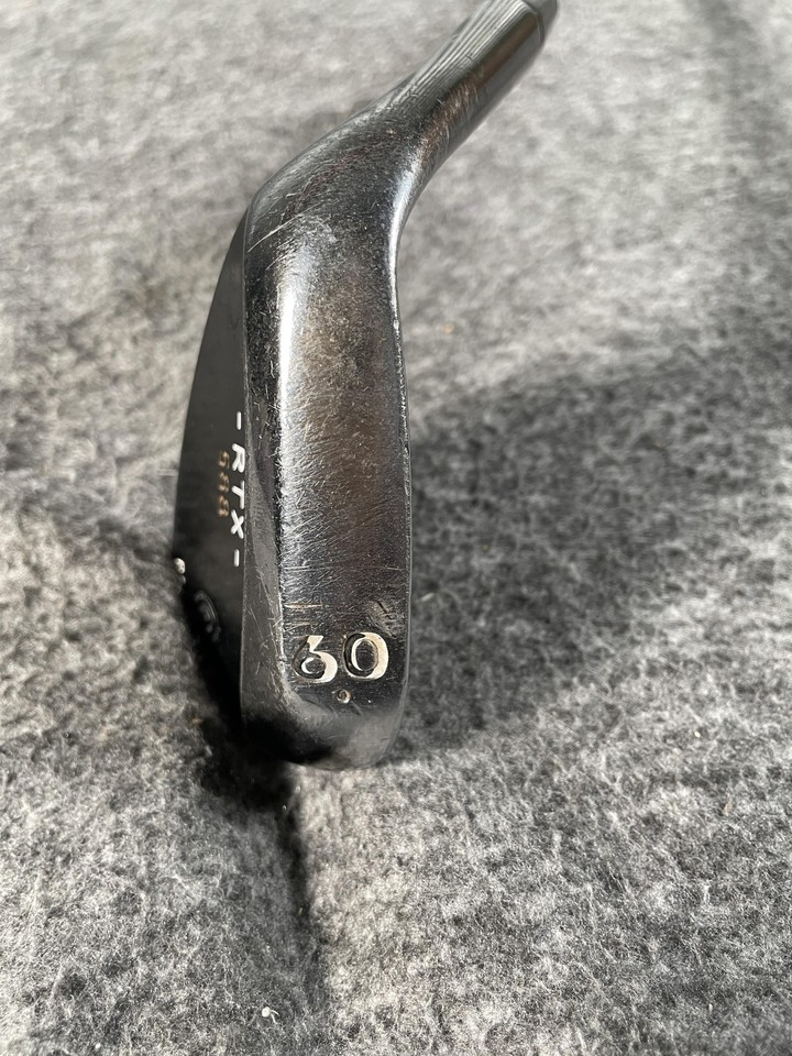Cleveland RTX 588 Rotex 2.0 Lob Wedge 60° Left Handed Black Finish Golf ...