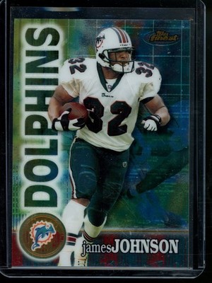 2000 Finest James Johnson Miami Dolphins #9 | eBay