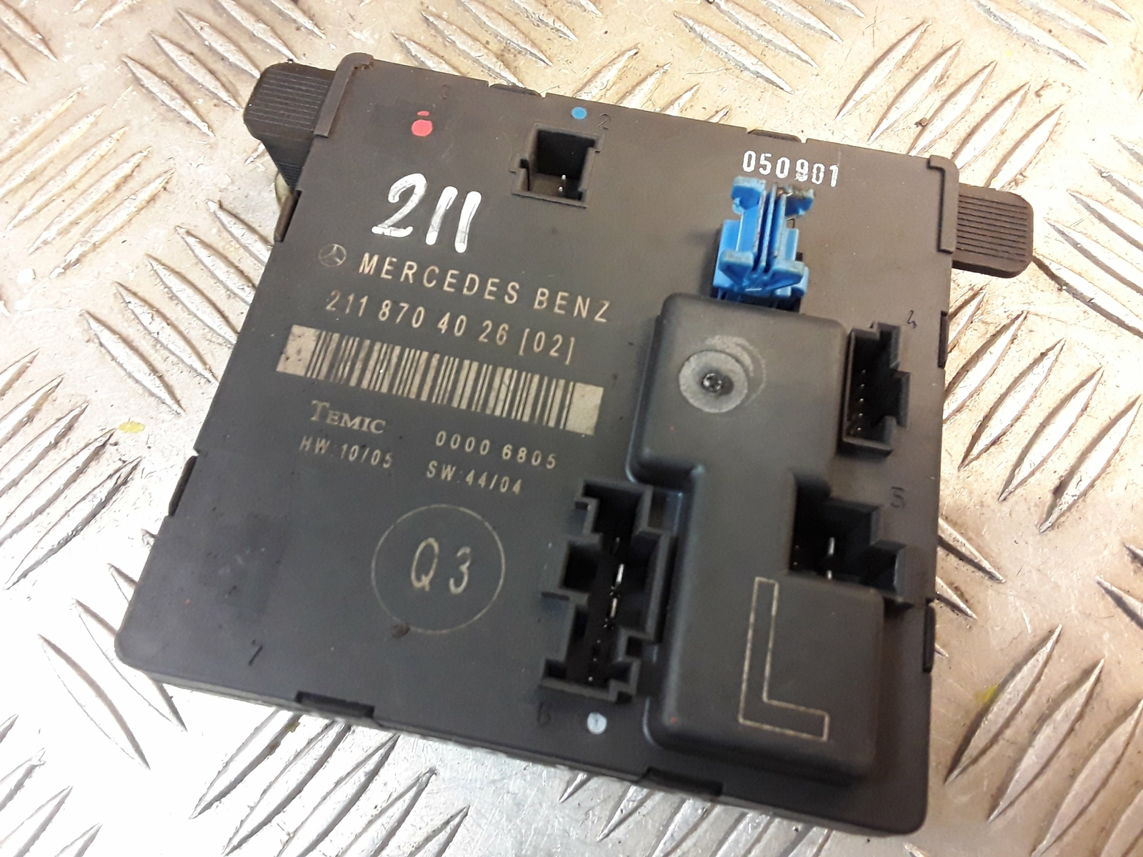 MERCEDES W211 Door Control Module Unit Rear Left for E Class W211 OEM ...