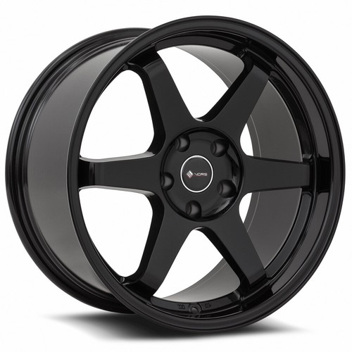 (1) 18x9.5 Vors TR37 5x108 +22 Gloss Black Wheel | eBay