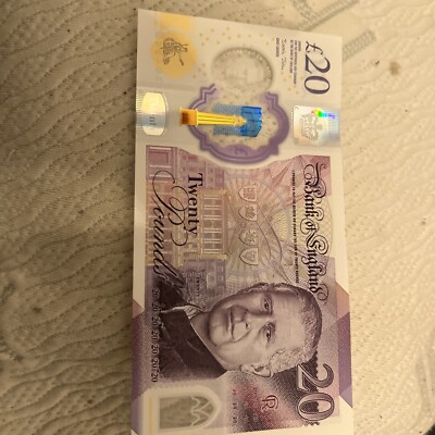 New King Charles £20 pound note EH01 low serial number | eBay UK