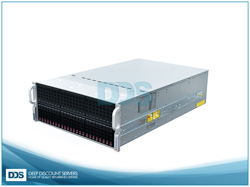 SYS-4029GP-TRT2 24SFF 8x GPU AI Server 2.1Ghz 32-Core 192GB 4x2000W PSU ...