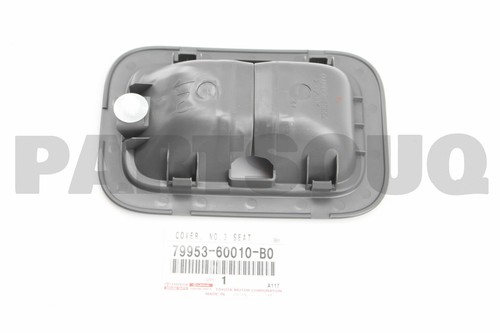 7995360010B0 Genuine Toyota COVER, NO.3 SEAT CUSHION 79953-60010-B0 | eBay