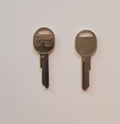 B-51 Taylor Key Blank fits " D " keyway Made in USA, NOS (2 KEYS) | eBay