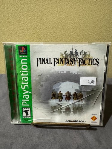 Final Fantasy Tactics (Sony PlayStation 1, 1998) CIB 711719422129| eBay