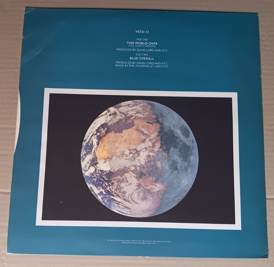 Vinile 12" (Maxi single) XTC - This world over (Full lenght version ...