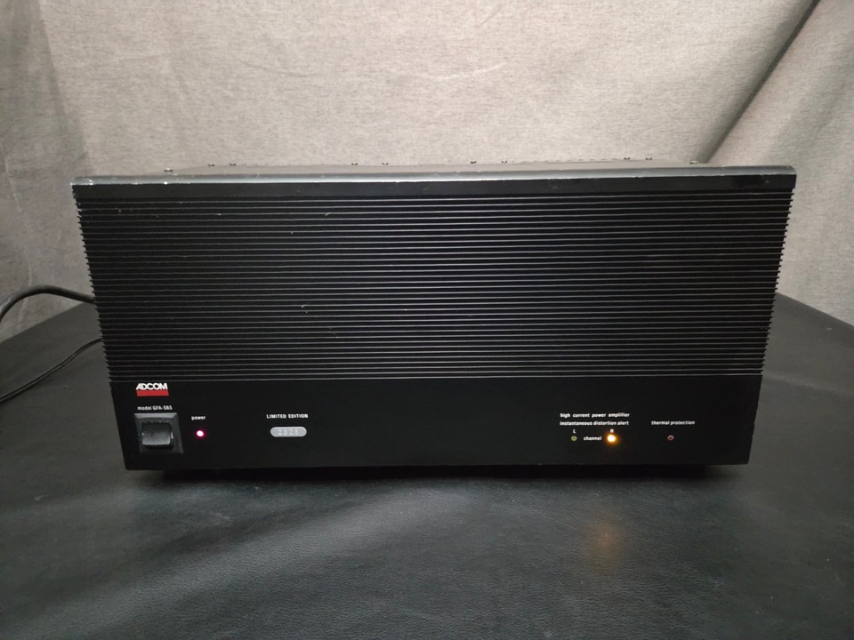 Adcom GFA- 585 Limited Edition Power Amplifier Numbered Parts Repair ...