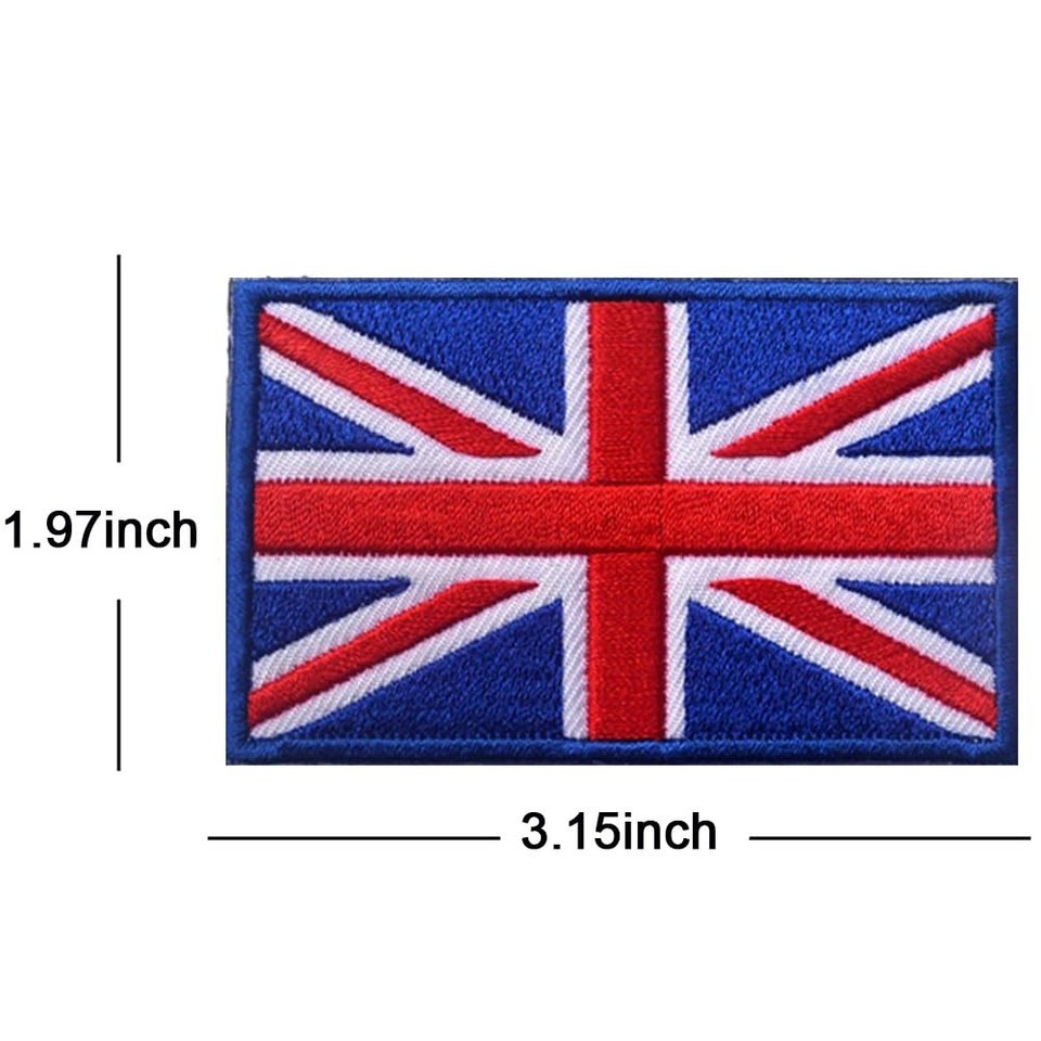 UK British Special Air Service SAS Flag Embroidery Patch Military ...