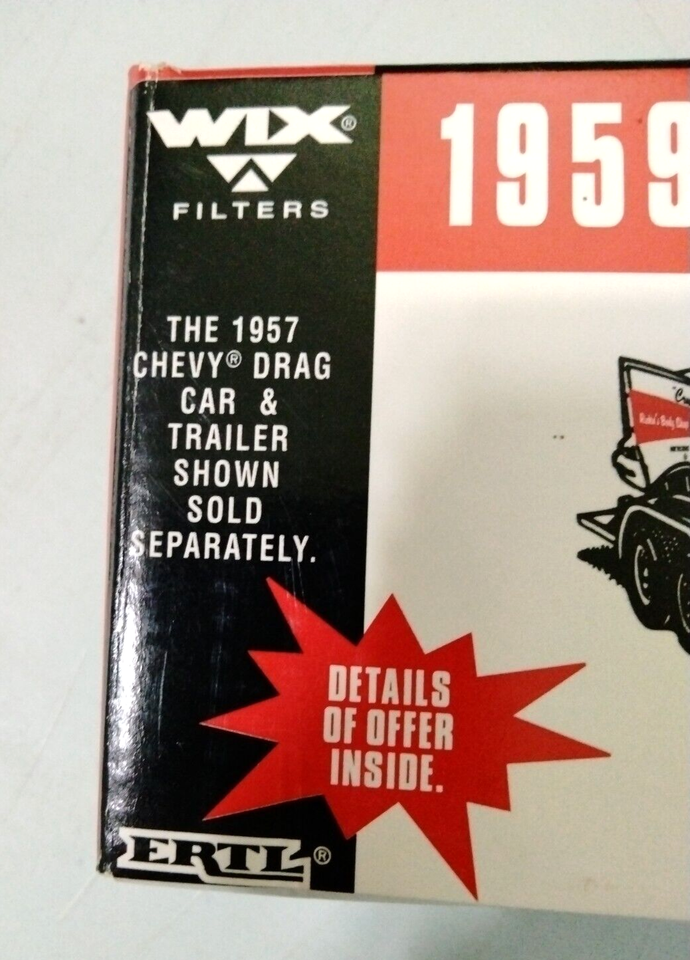 Wix Filters Diecast 1959 El Camino Bank by Ertl | eBay