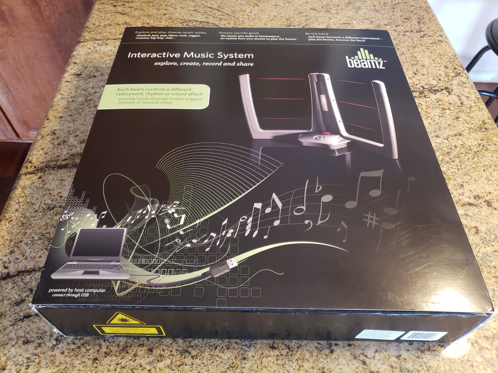 Beamz Play The Light Six Laser Interactive Music System C6 for sale ...