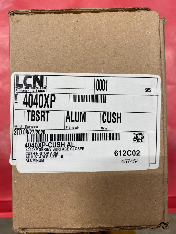 LCN 4040XP-CUSH Door Closer with CUSH-N-STOP Heavy Duty Parallel Arm | eBay