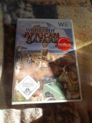 Wild Earth African Safari || Nintendo Wii | Neu & Sealed | OVP | Wii ...