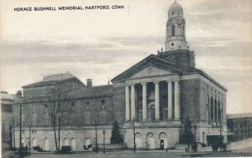 HARTFORD CT Horace Bushnell Memorial | eBay