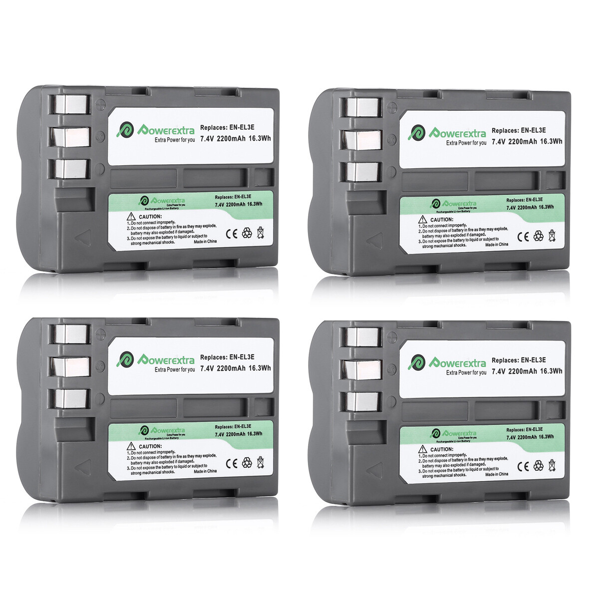 EN-EL3e ENEL3e Battery For Nikon D50 D70S D80 D90 D100 D200 D300S D700 ...