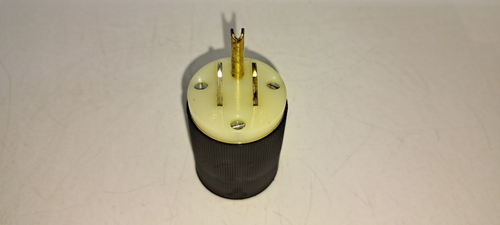 Hubbell 5266C 15 Amp 125V Insulgrip Dead Front Plug Straight Blade ...