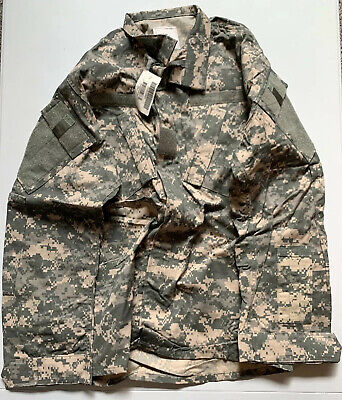 NEW USGI ARMY ACU MILITARY JACKET BLOUSE MEDIUM LONG SHIRT COMBAT ...