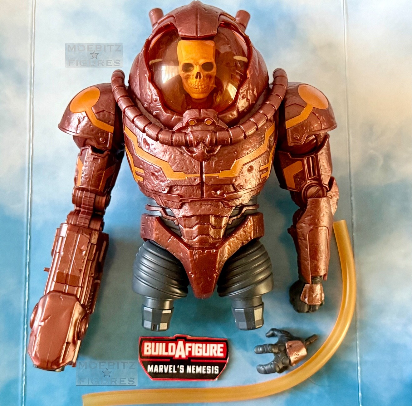 NEMESIS BAF Marvel Legends Head Torso Helmet Arm X-Men Son of ...