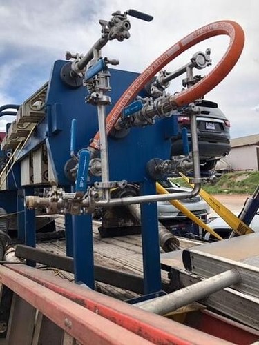 2 CU FT M.W WATERMARK "FP470G32L-14-2MXX" MANUAL/HYDRAULIC FILTER PRESS ...