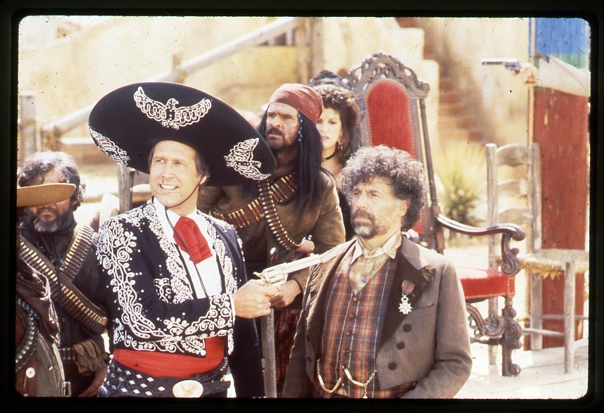 THREE AMIGOS CAST Steve Martin CHEVY CHASE Martin Short ALFONSO ARAU ...
