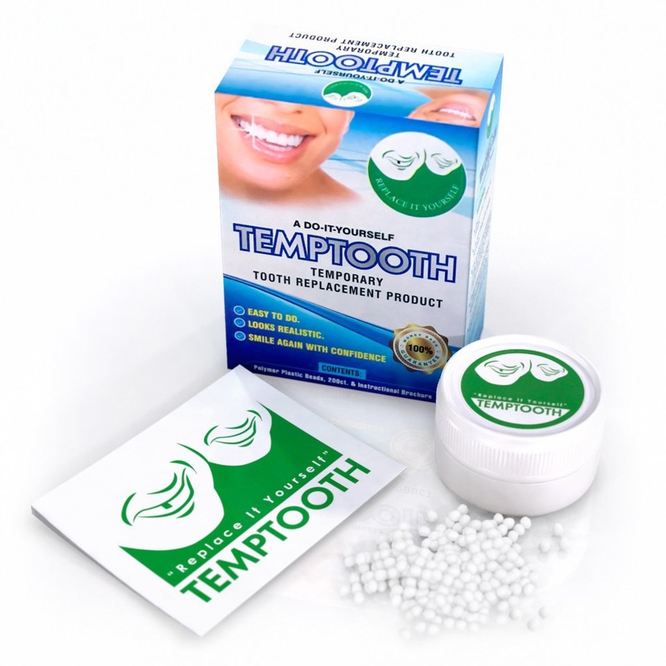 MISSING TEETH? TRY TEMPTOOTH - TEMPORARY TOOTH REPLACEMENT - DO IT ...